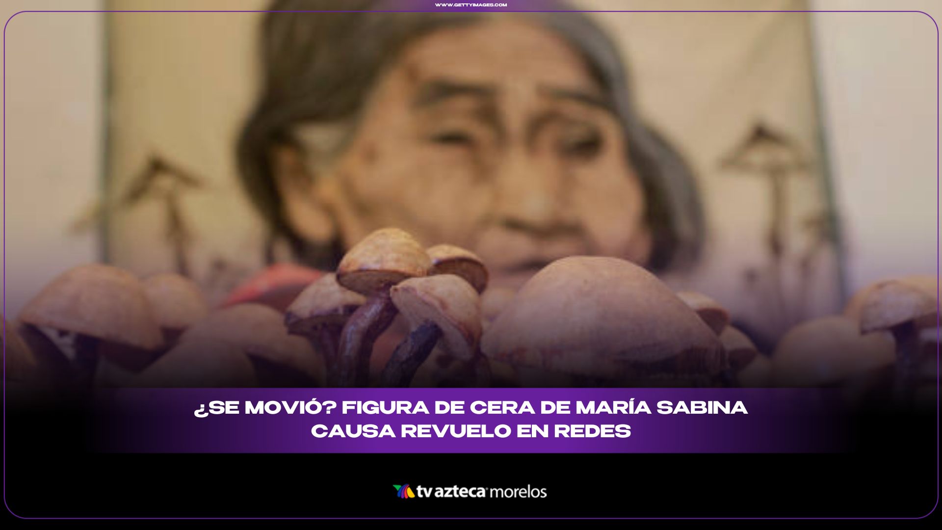 Figura de cera de María Sabina causa revuelo tras moverse en Exposición ...