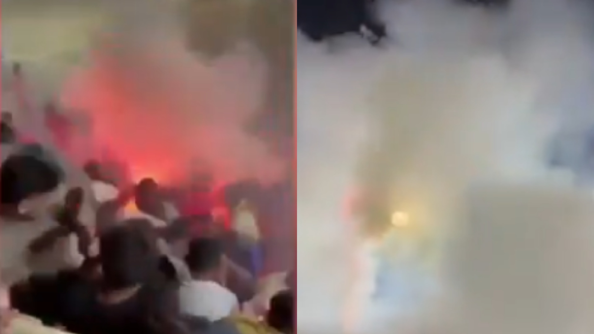 VIDEO: Explosión de petardos en estadio de futbol de la India deja 40 ...