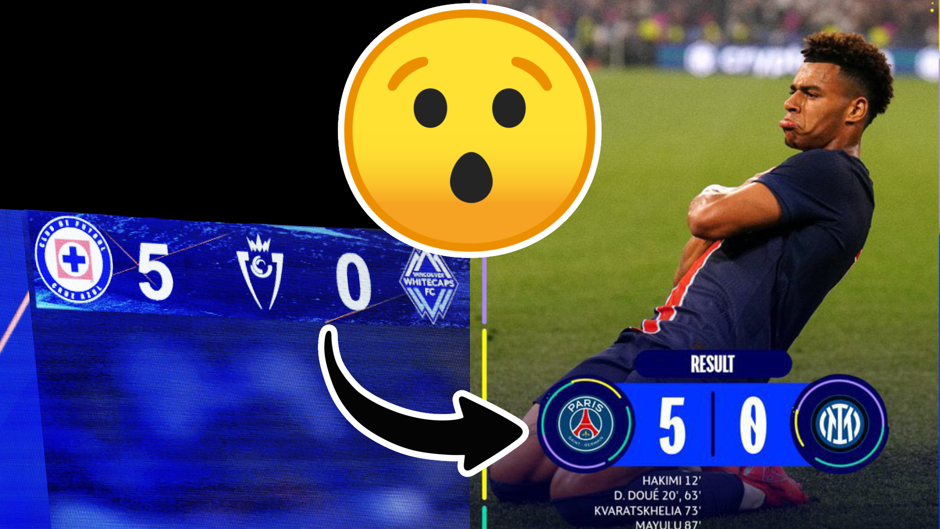 Paralelismo ¿creepy? PSG felicita al Cruz Azul por coronarse campeón de ...