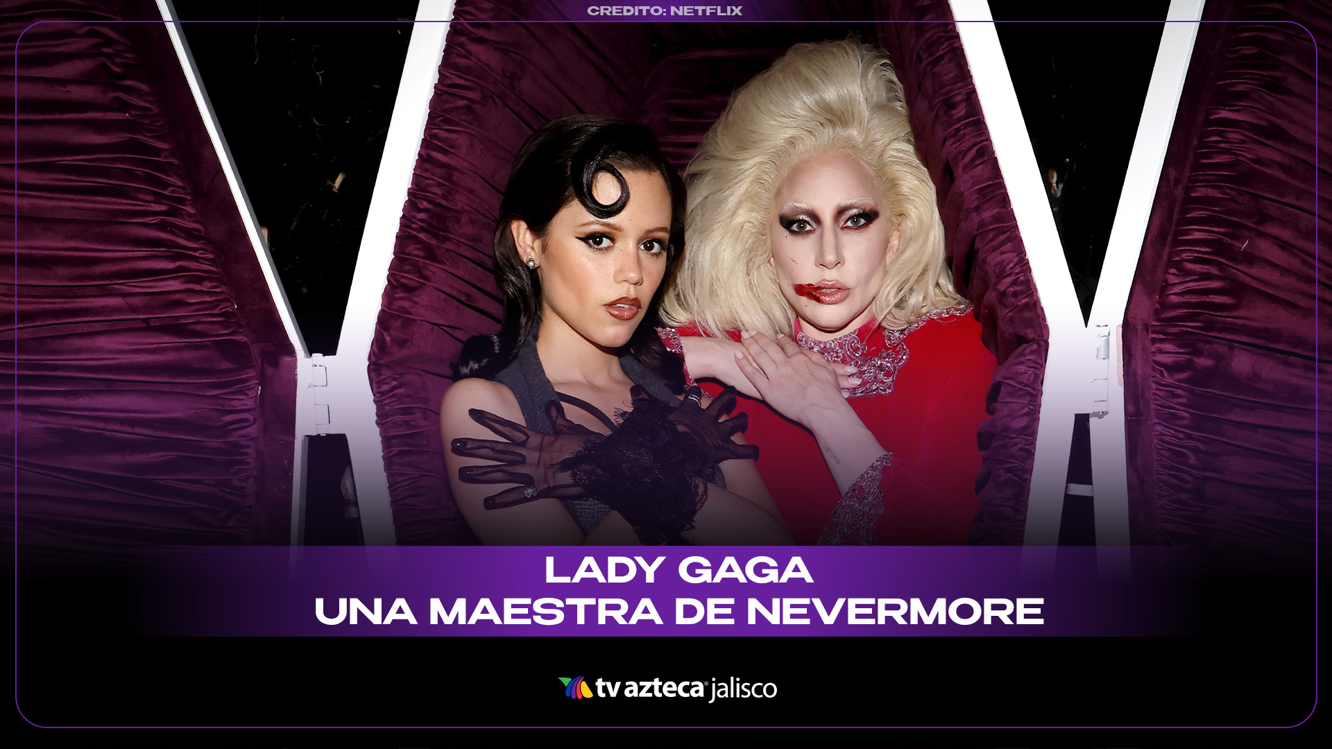 Lady Gaga, la madre monstruo, se estrena como maestra de Merlina en Netflix