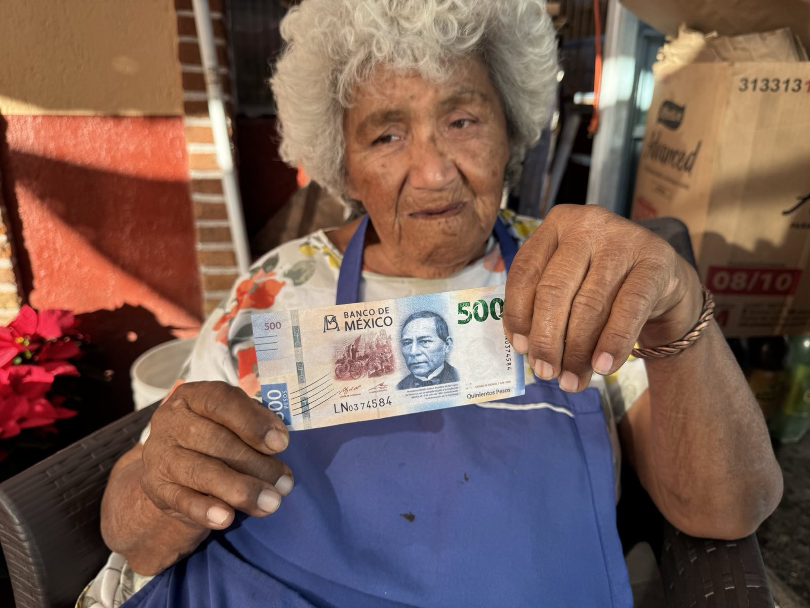 doña licha billete de 500 pesos yautepec morelos