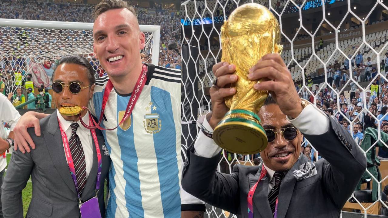 FIFA investiga al chef Salt Bae por polémica en la final de Argentina