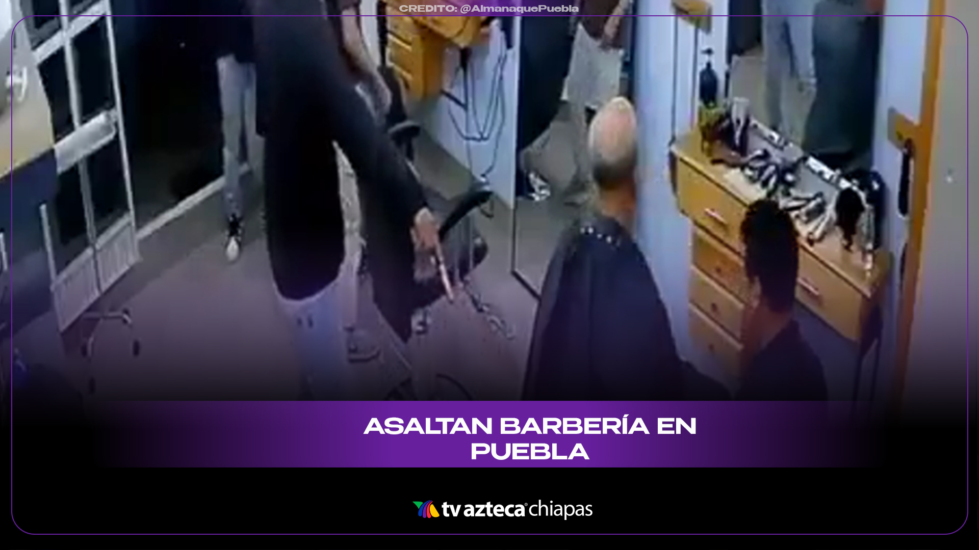 VIDEO: Armados y sin piedad: así asaltaron la barbería “El Bully” en ...