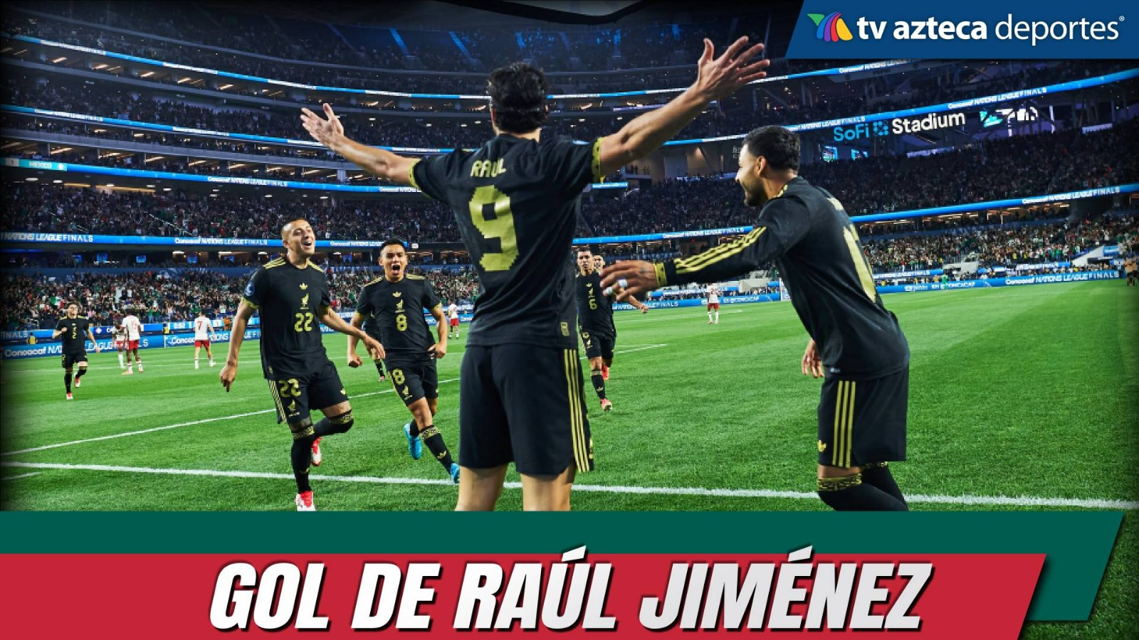 Gol de Raúl Jiménez | México 1-0 Canadá Semifinal de la Nations League