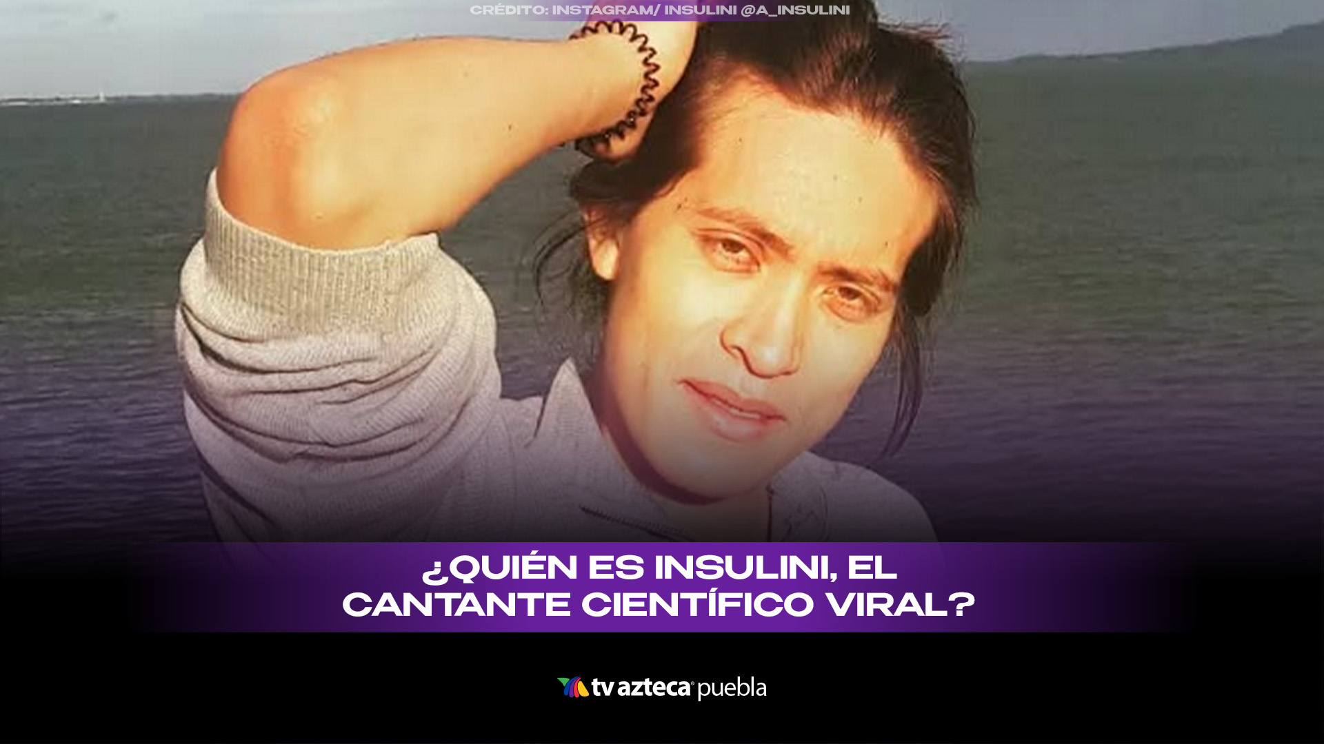 Insulini, el cantante científico de Ecatepec que conquista TikTok