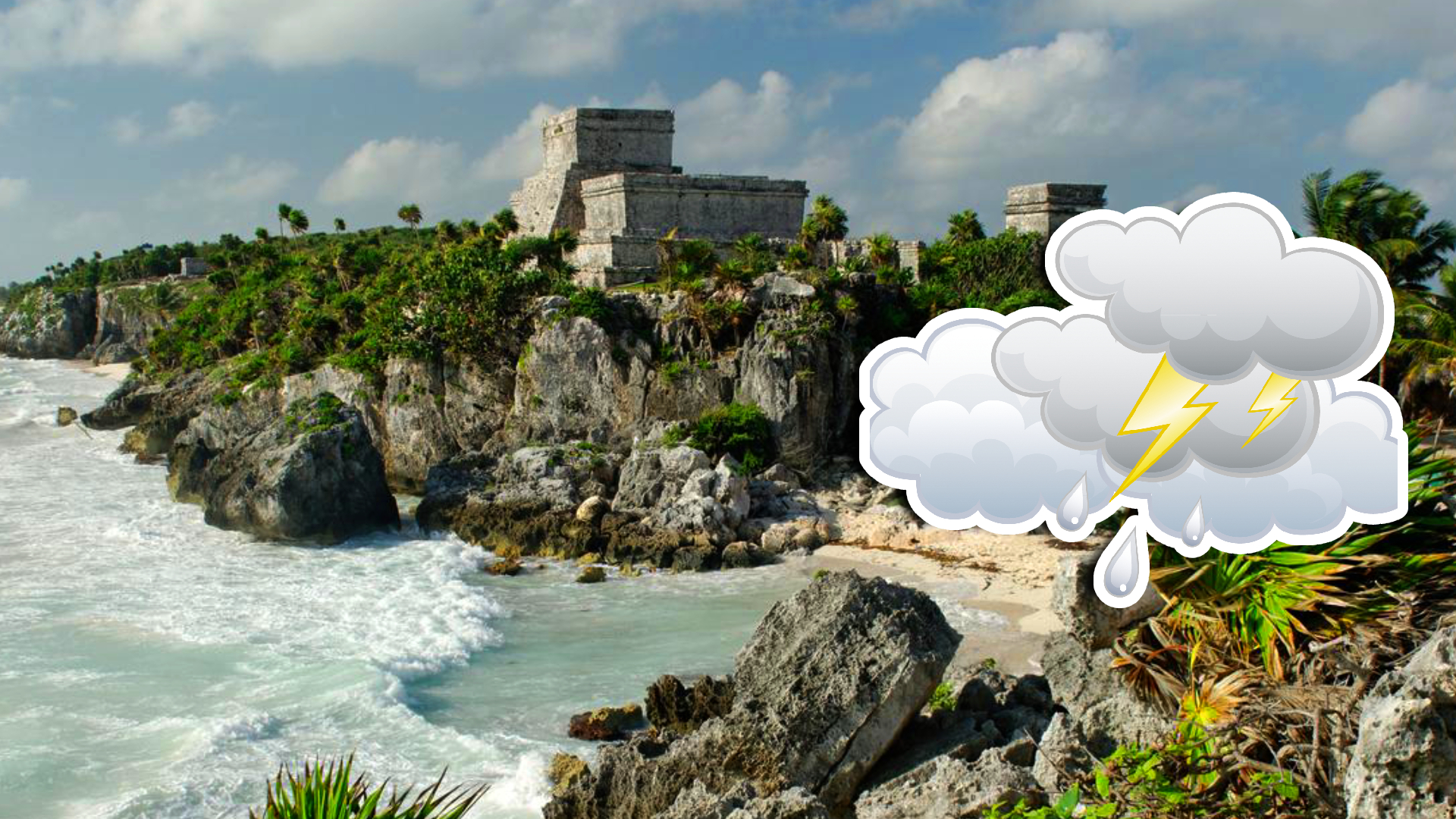 Tulum: Esta es la hora en la que lloverá este 21 de octubre de 2025