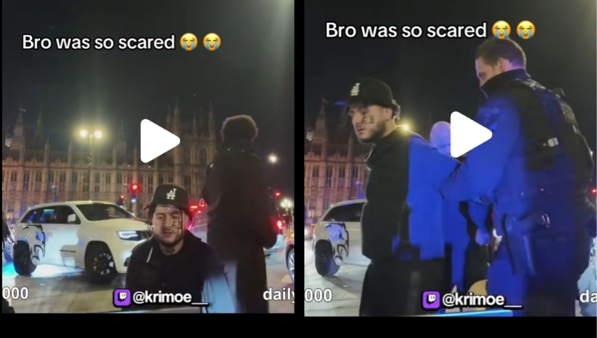 ¿Quién es el influencer que terminó detenido por la policía?