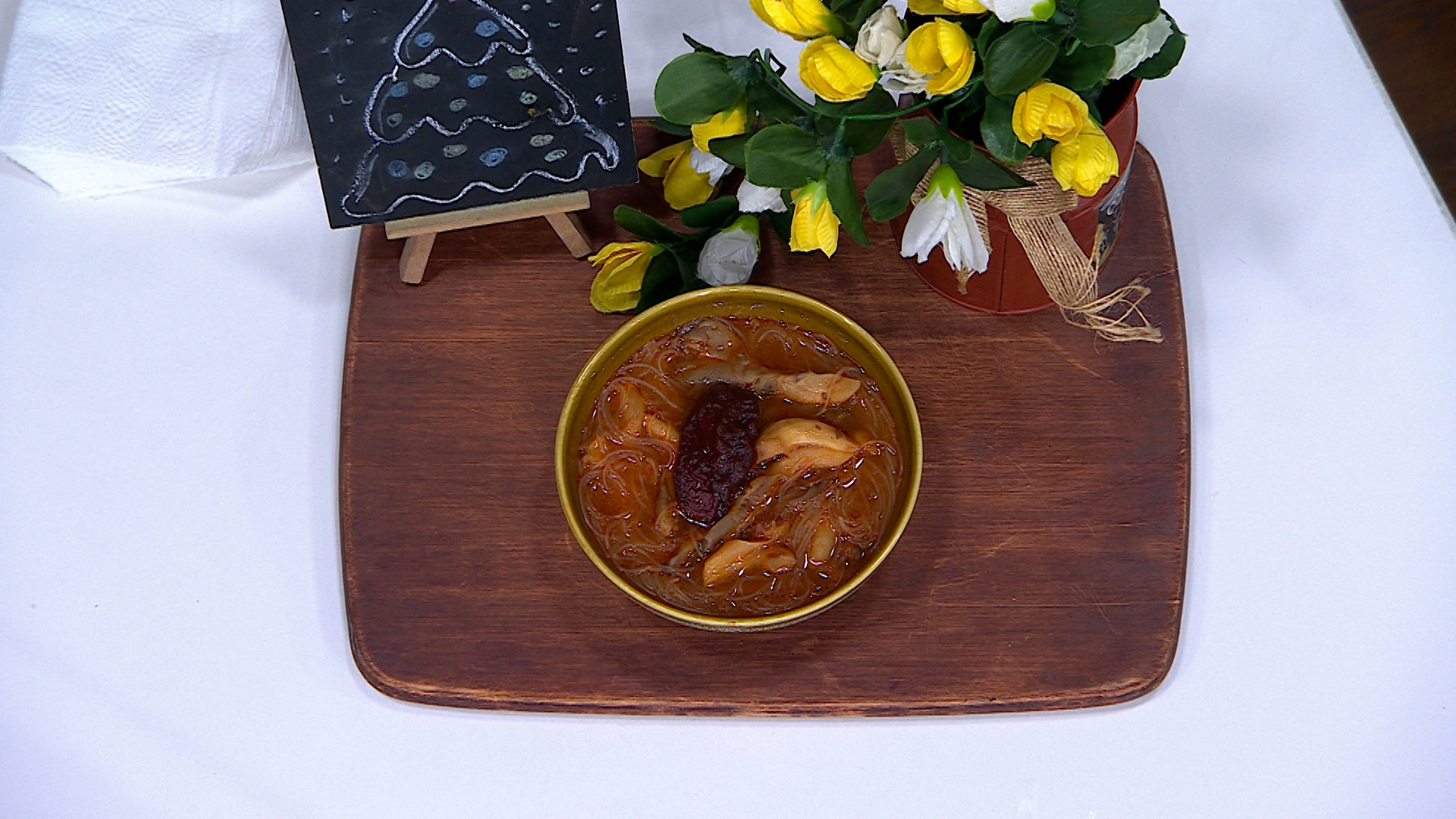 RECETA: Sopa de setas paso a paso e ingredientes