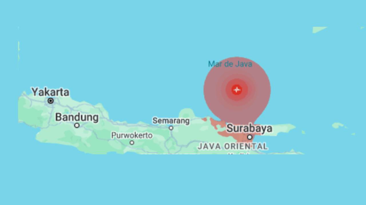 Terremoto sacude la isla de Java, en Indonesia, esta fue la magnitud ...