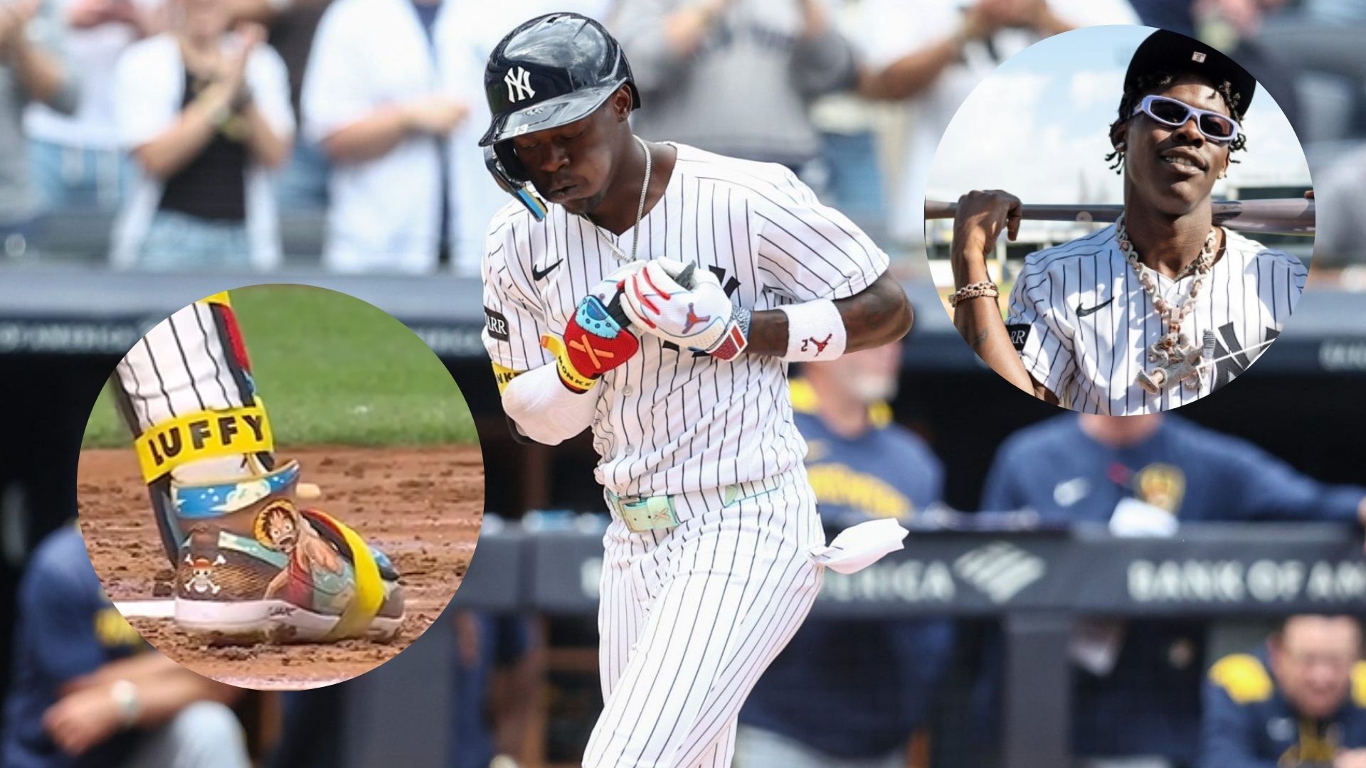 Jazz Chisholm Jr., jugador de los Yankees, impacta con tenis de 'One ...