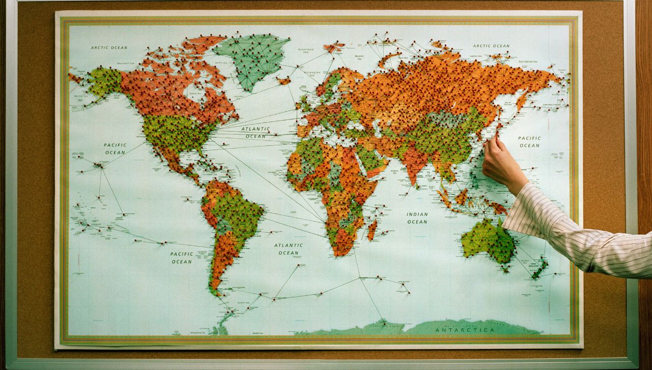 Así es el mundo realmente según este mapa creado en 1999