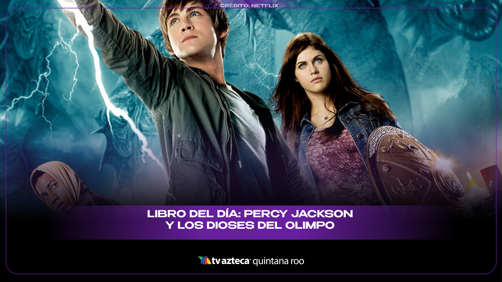 Libro del día de percy Jackson el ladrón del rayo