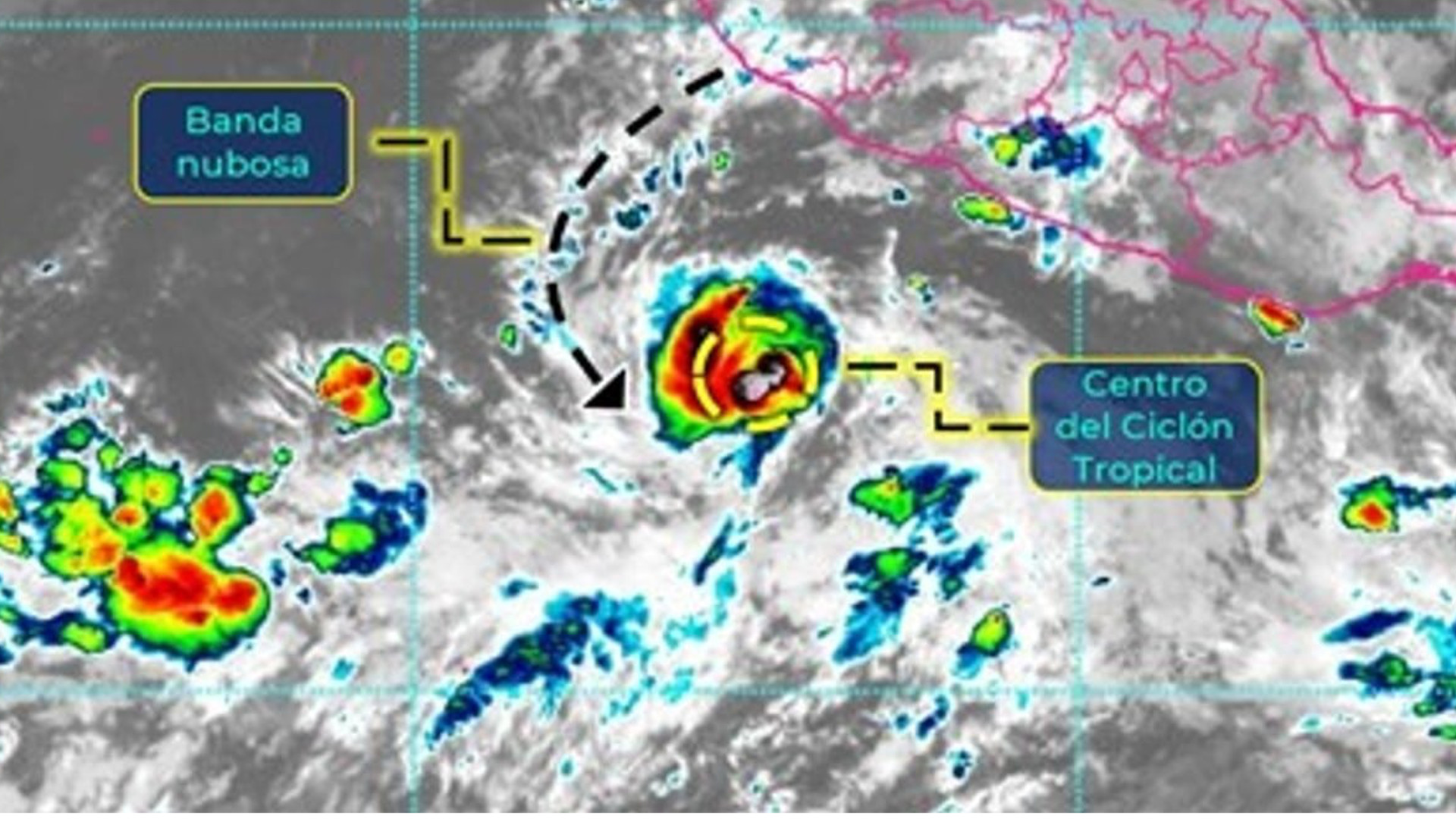 Orlene se vuelve huracán en el Pacífico frente a México