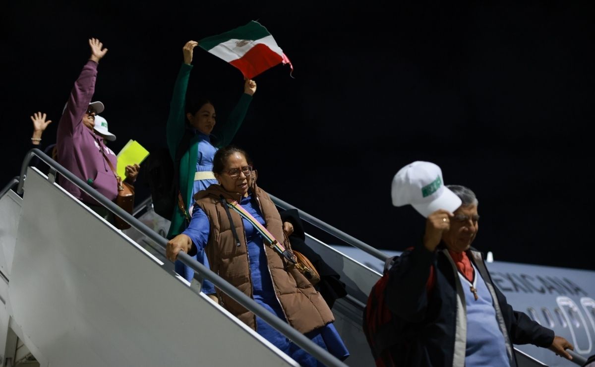 Llegan a México 275 mexicanos repatriados de Israel por la SEDENA hoy 17 de octubre 2023