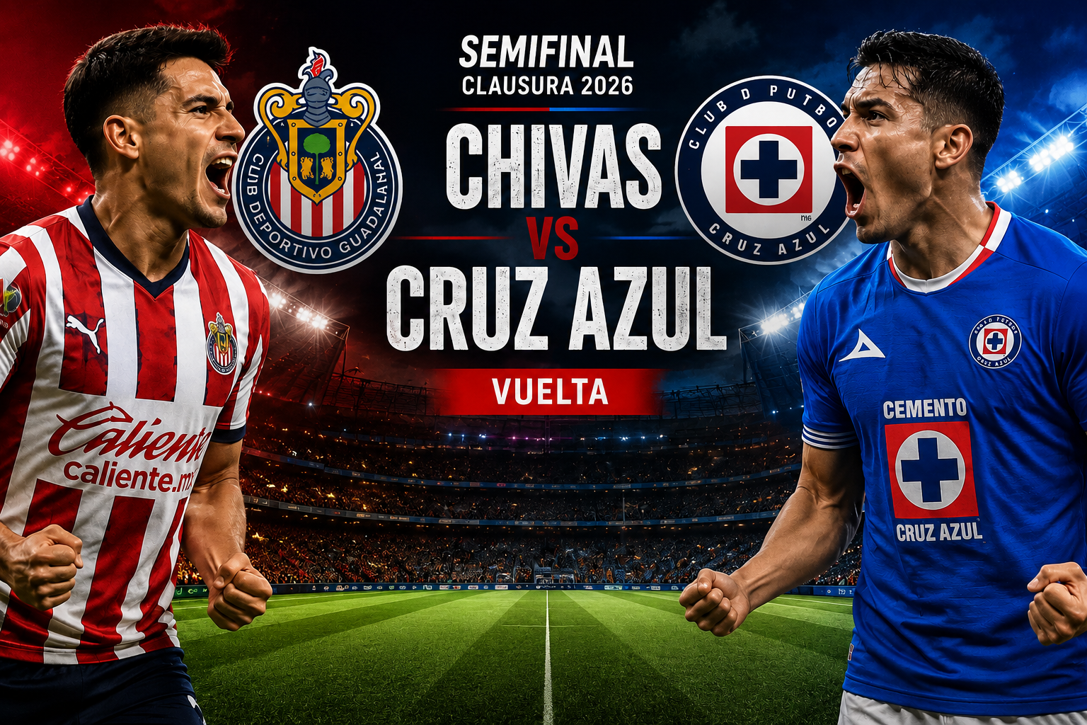 Chivas Vs Cruz Azul Hora Y Dónde Ver Semifinal Vuelta Clausura 2026