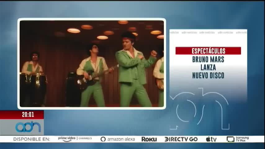 VIDEO: Bruno Mars adelanta una canción de su nuevo disco