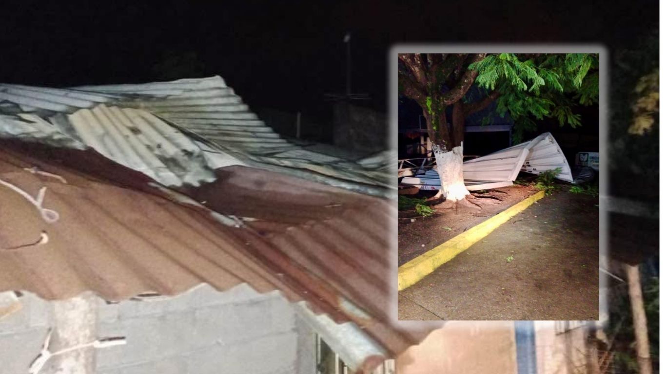 Colapsan estructuras en Chiapas tras fuertes lluvias: afectaciones