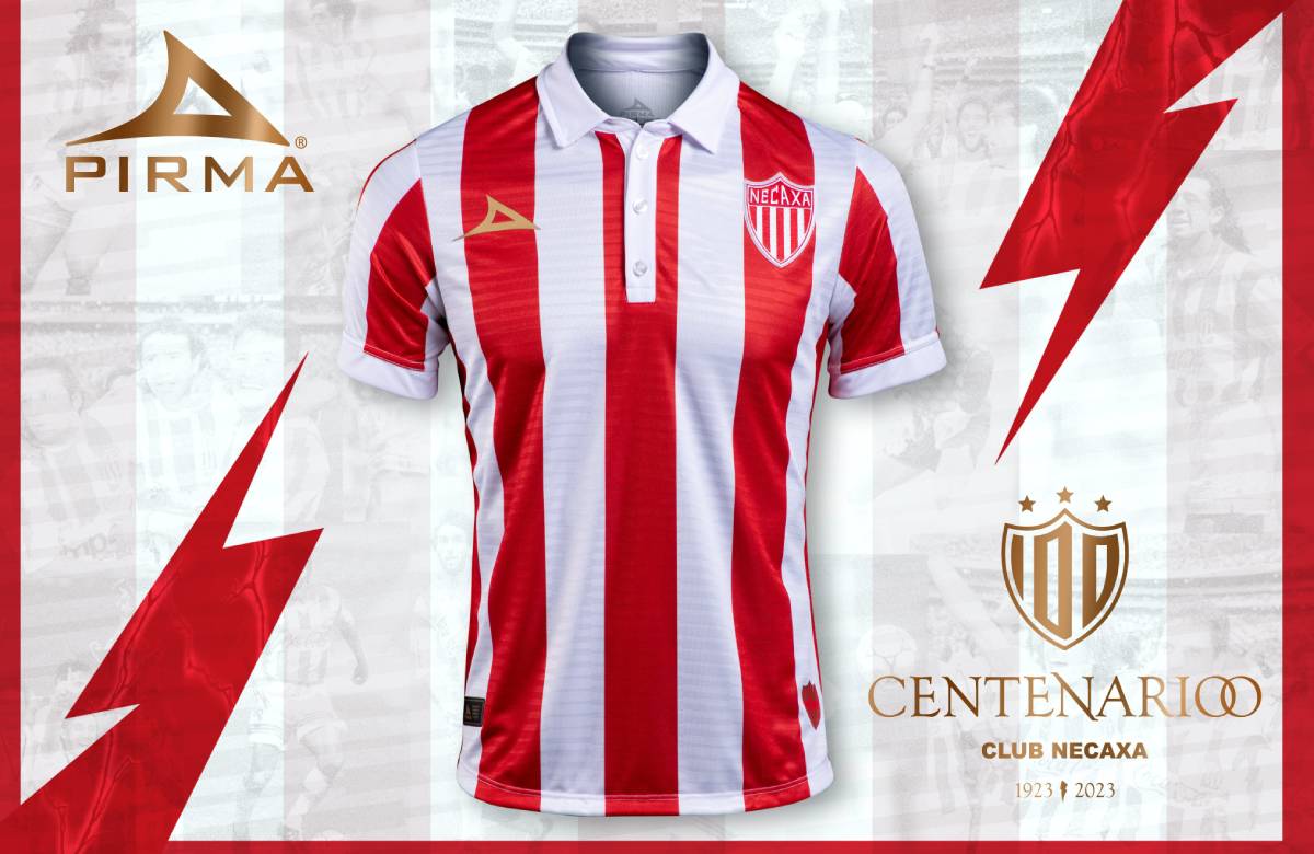 Necaxa lanza nuevo jersey conmemorativo por sus 100 años