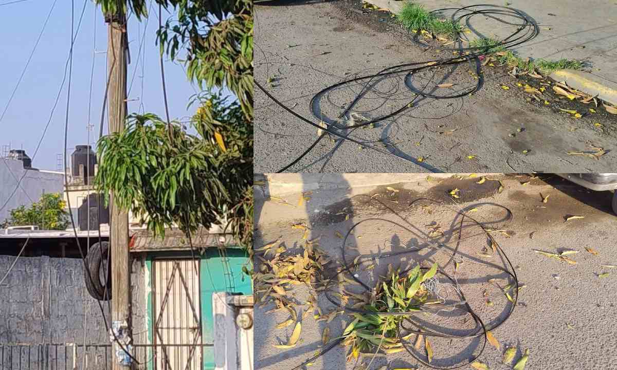 ¿Qué se sabe del robo de cables de internet en Veracruz ocurrido en Río ...