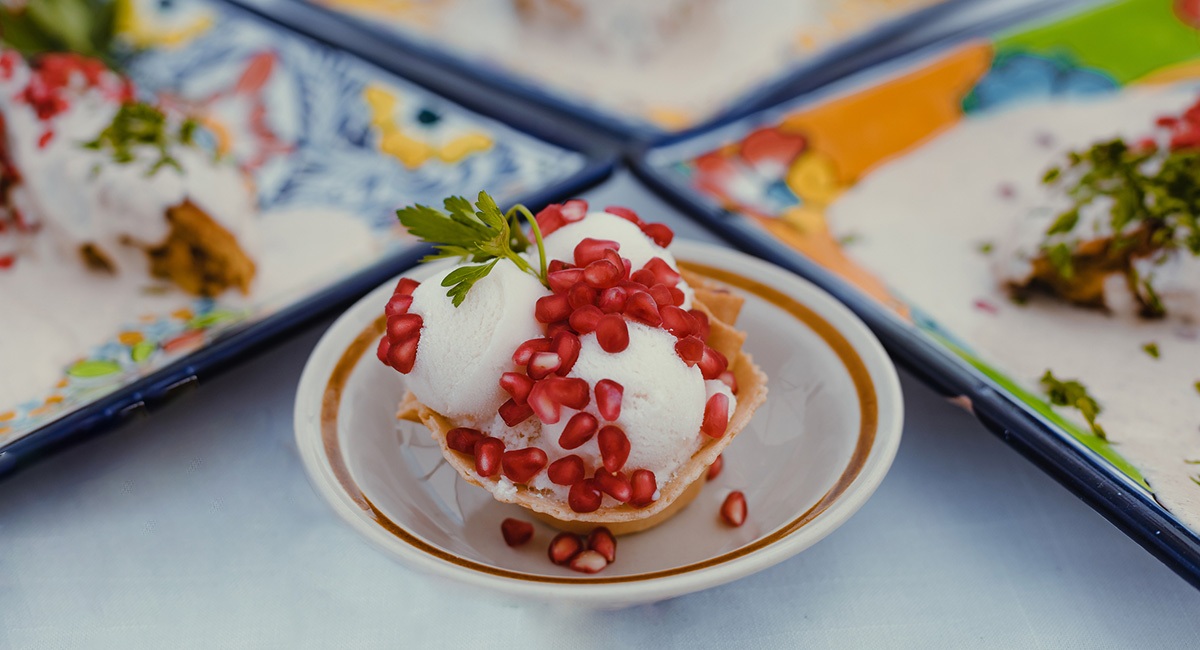 Postres con nogada que puedes disfrutar esta temporada