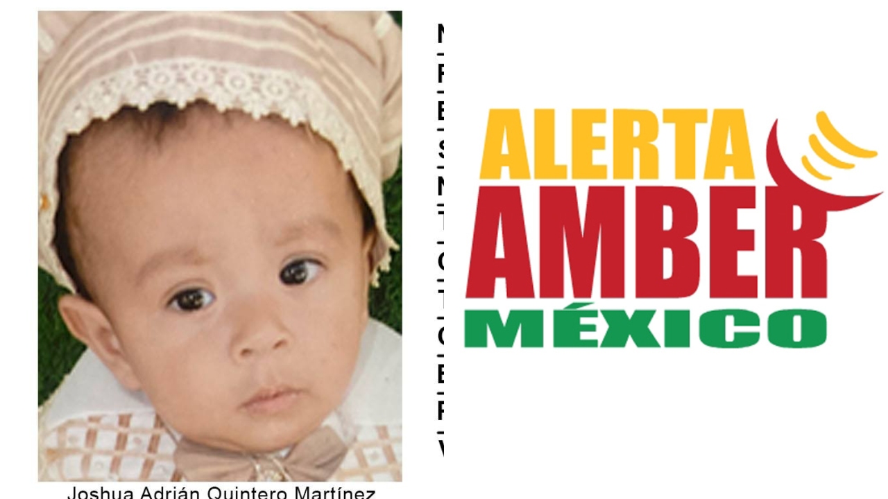 Alerta AMBER Guanajuato: Bebé de año de edad, Joshua Adrián Quintero Martínez, desapareció
