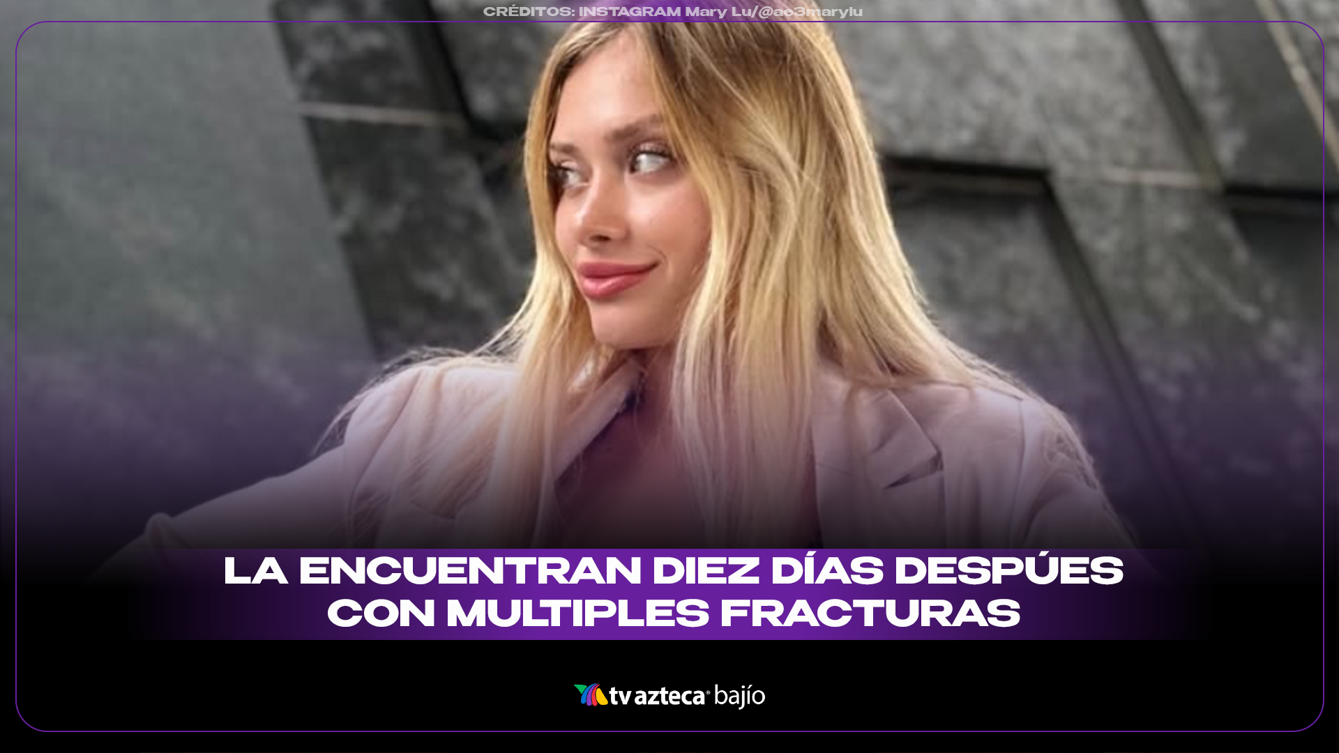 Modelo María Kovalchuk es hallada con fracturas tras asistir a fiesta ...