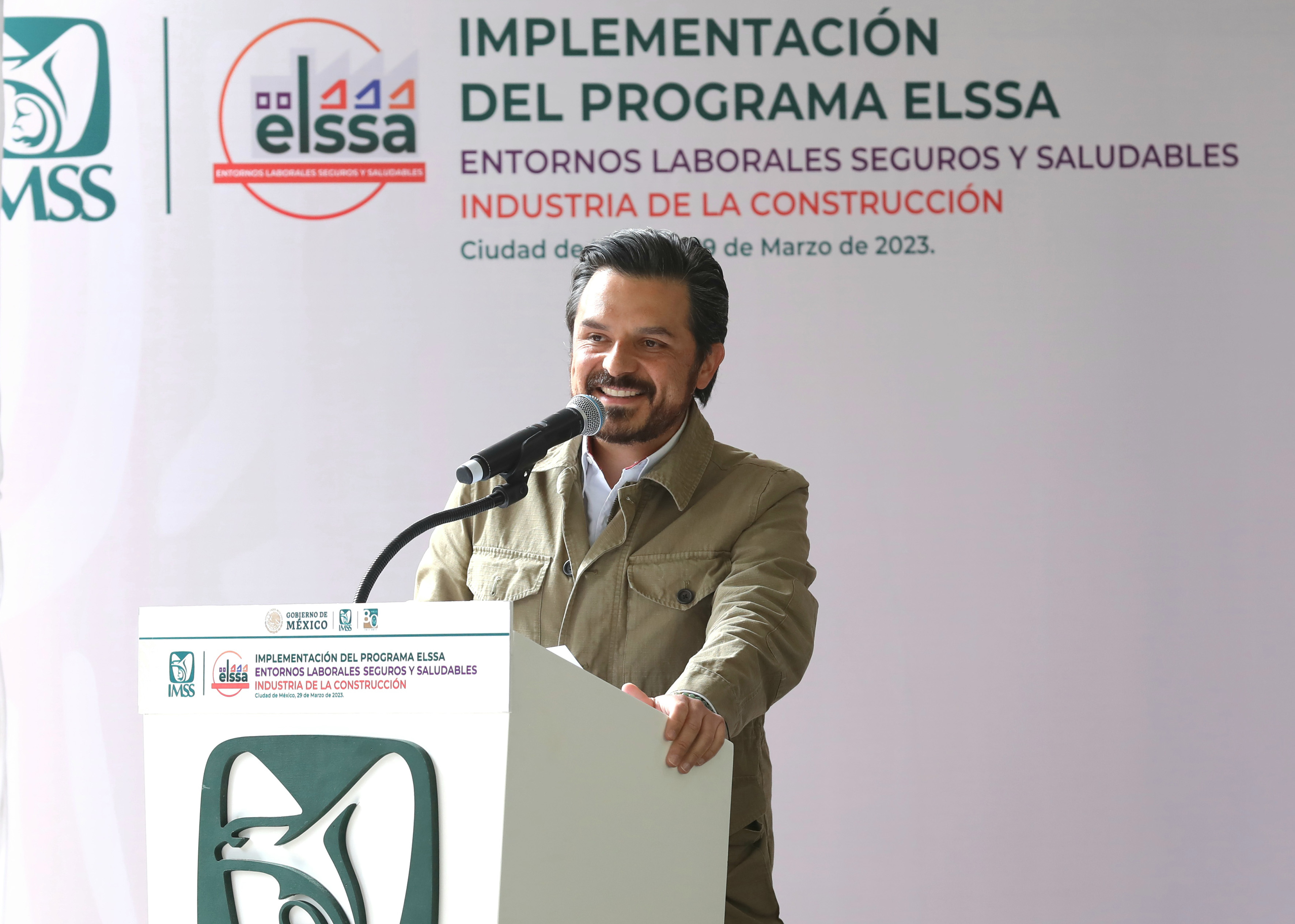 Firma Zoé Robledo acuerdo para implementar programa ELSSA del IMSS con ...