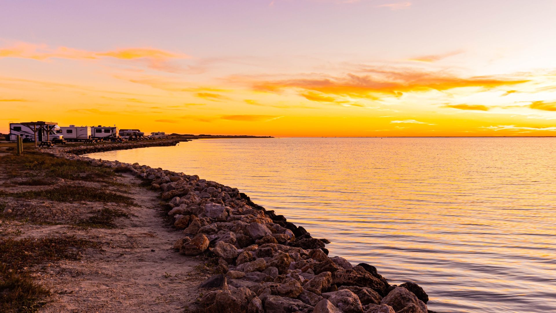 Playas De La Costa De Texas Marea De Peces Muertos En La Costa De