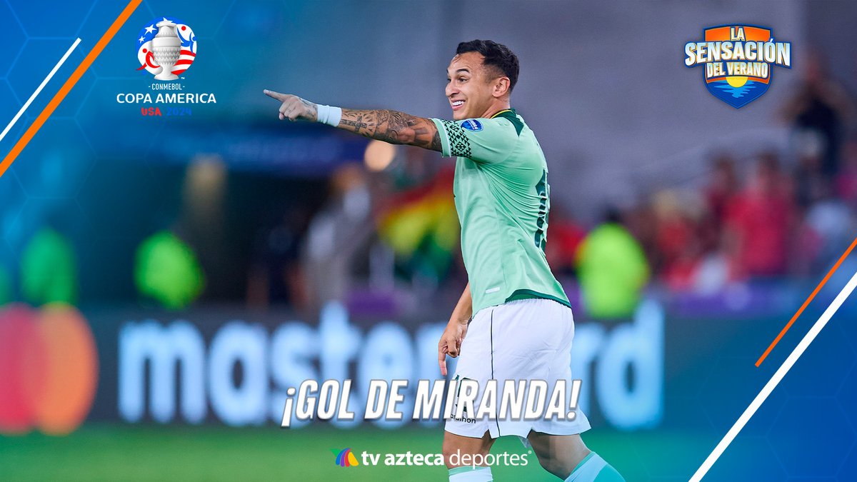Gol de Bruno Miranda: Bolivia 1-1 Panamá | Copa América 2024