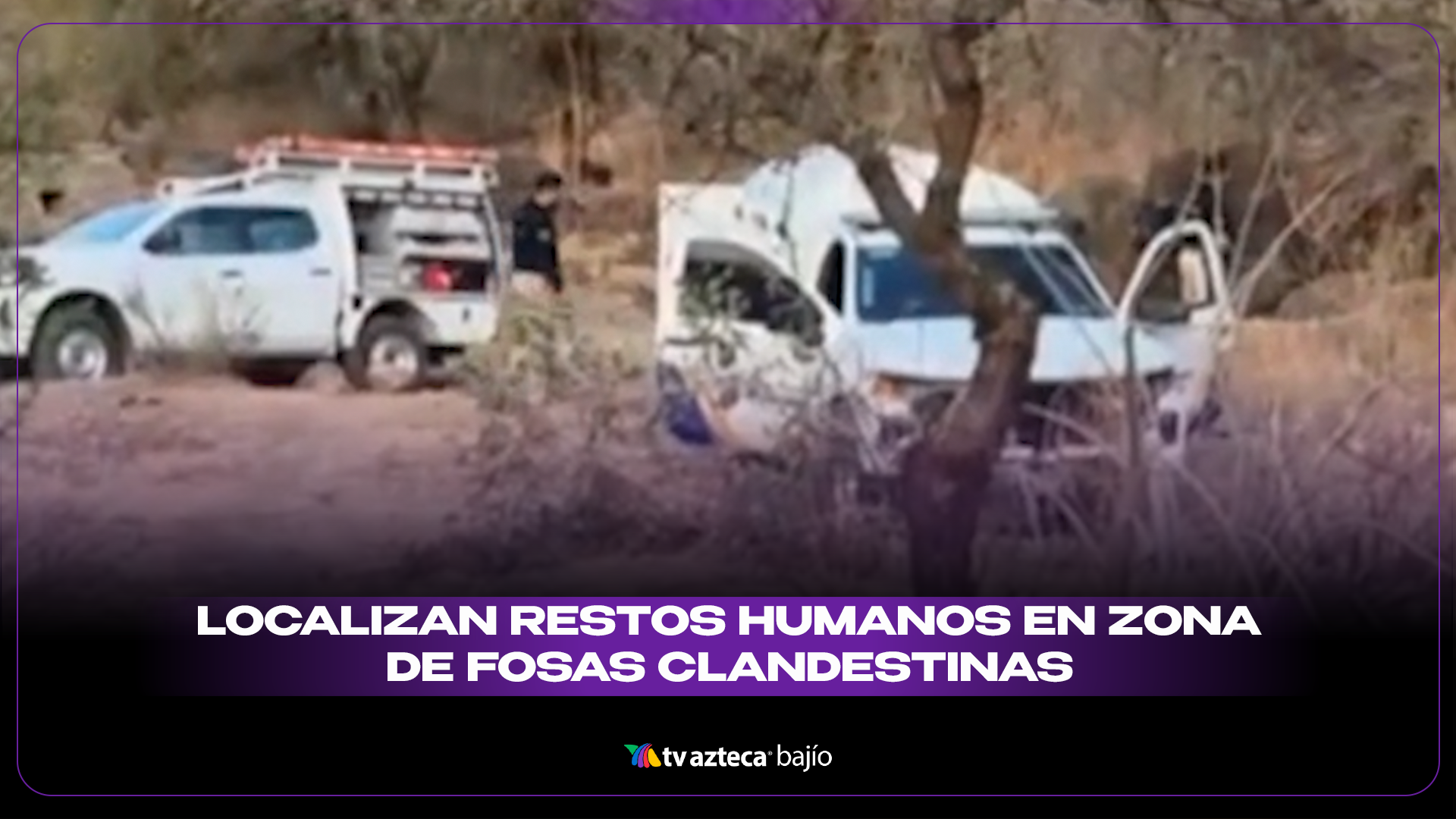 Localizan restos humanos en fosas clandestinas de Los Castillos, en León