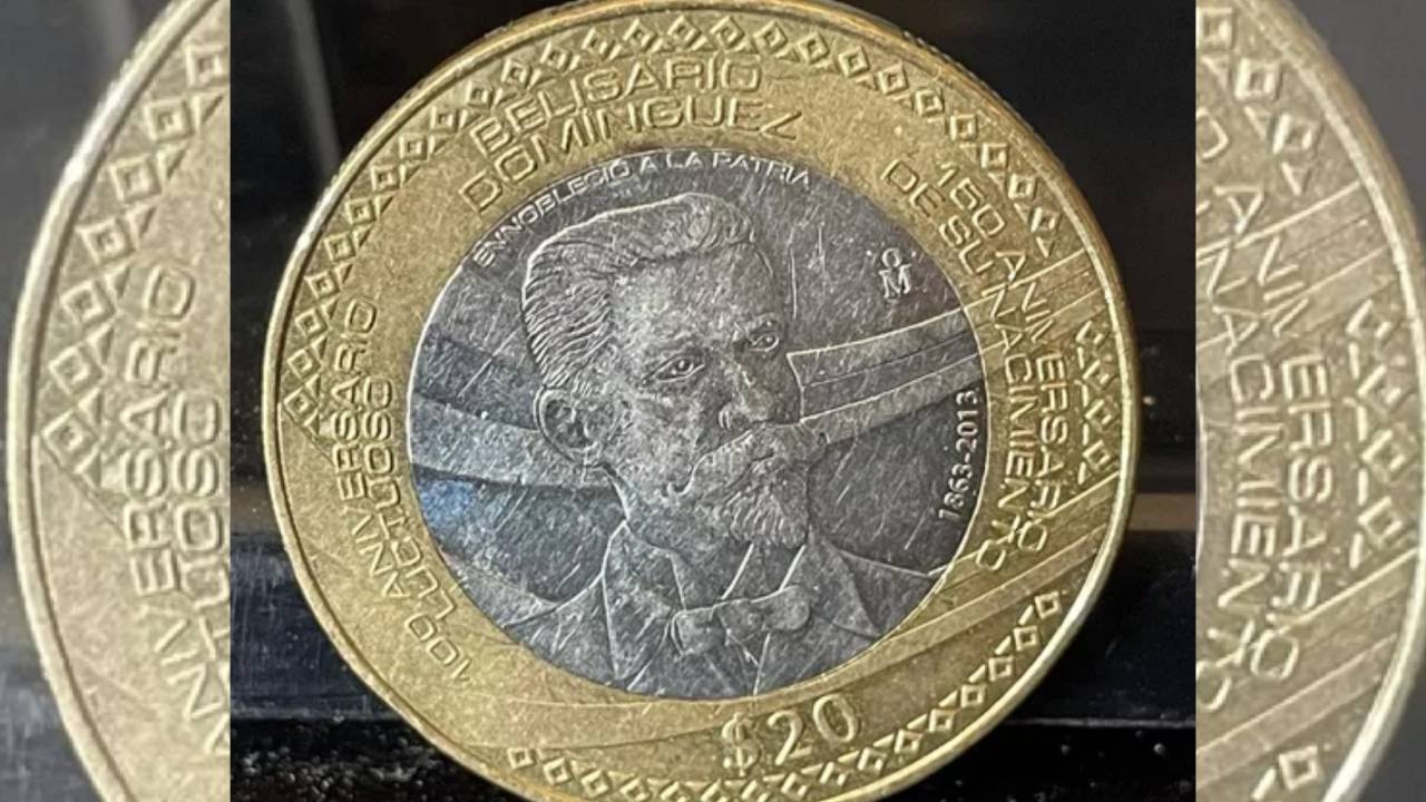 Conoce la moneda de 20 pesos se vende a más de 60 mil en Internet