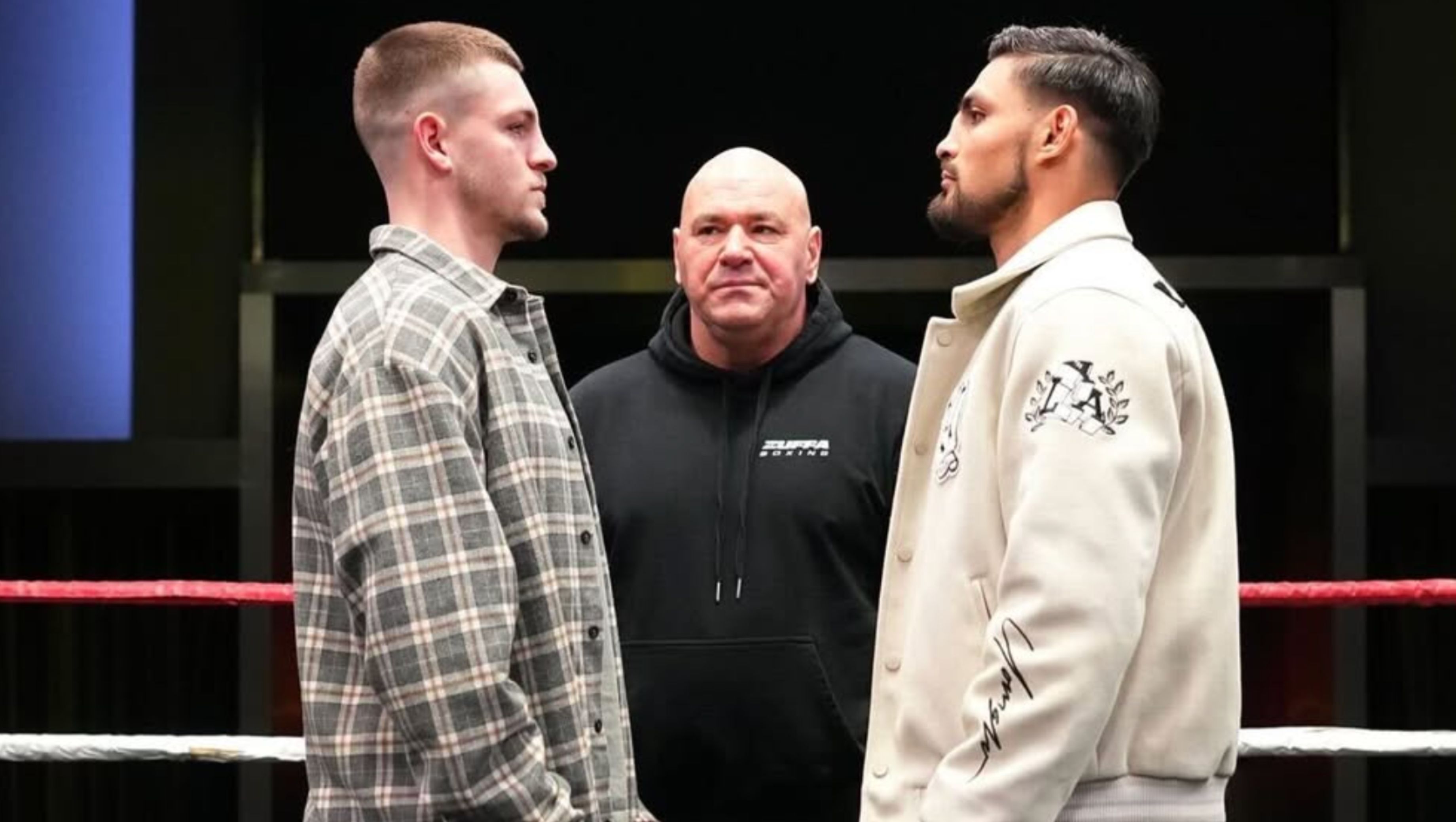 Los boxeadores mexicanos Chema Ocampo y Misael Rodríguez, que aparecen ...