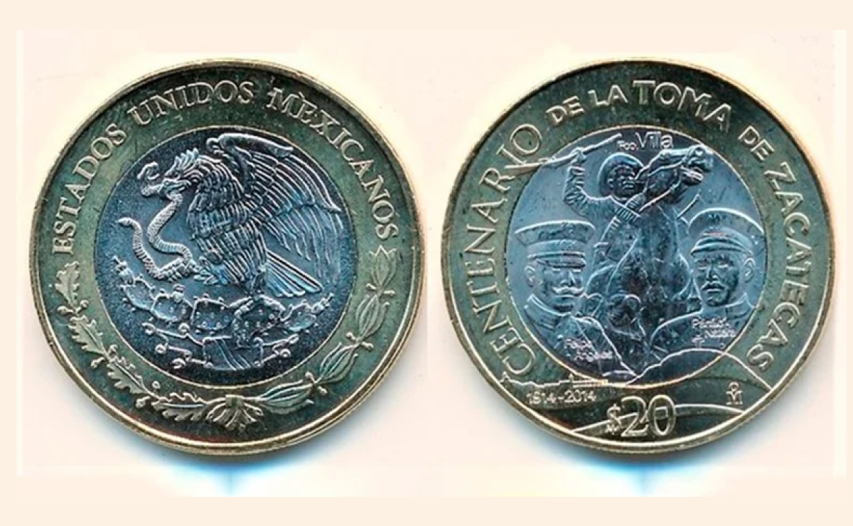 Ofrecen 500 mil pesos a quien tenga moneda de Pancho Villa