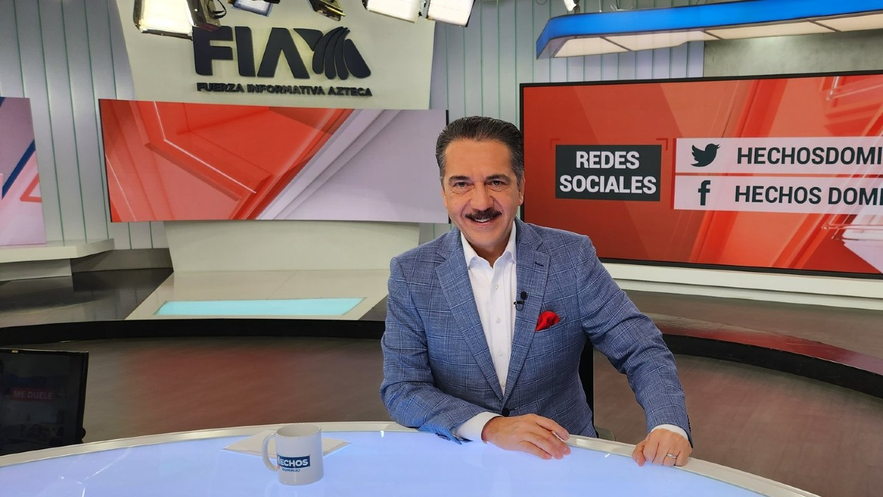 Jorge Zarza: quién es el periodista que conduce Hechos Domingo en TV Azteca