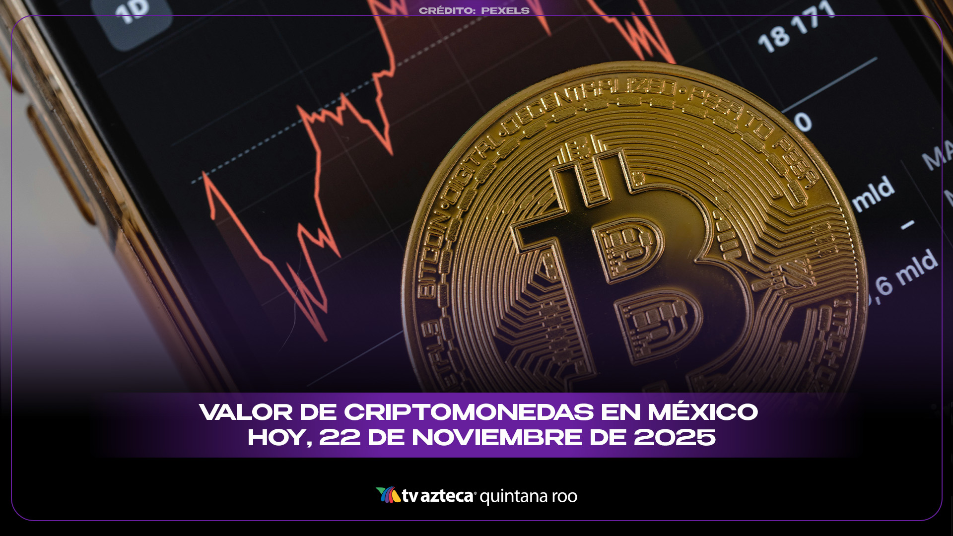 Criptomonedas hoy en México: Revisa el valor actualizado y variaciones ...