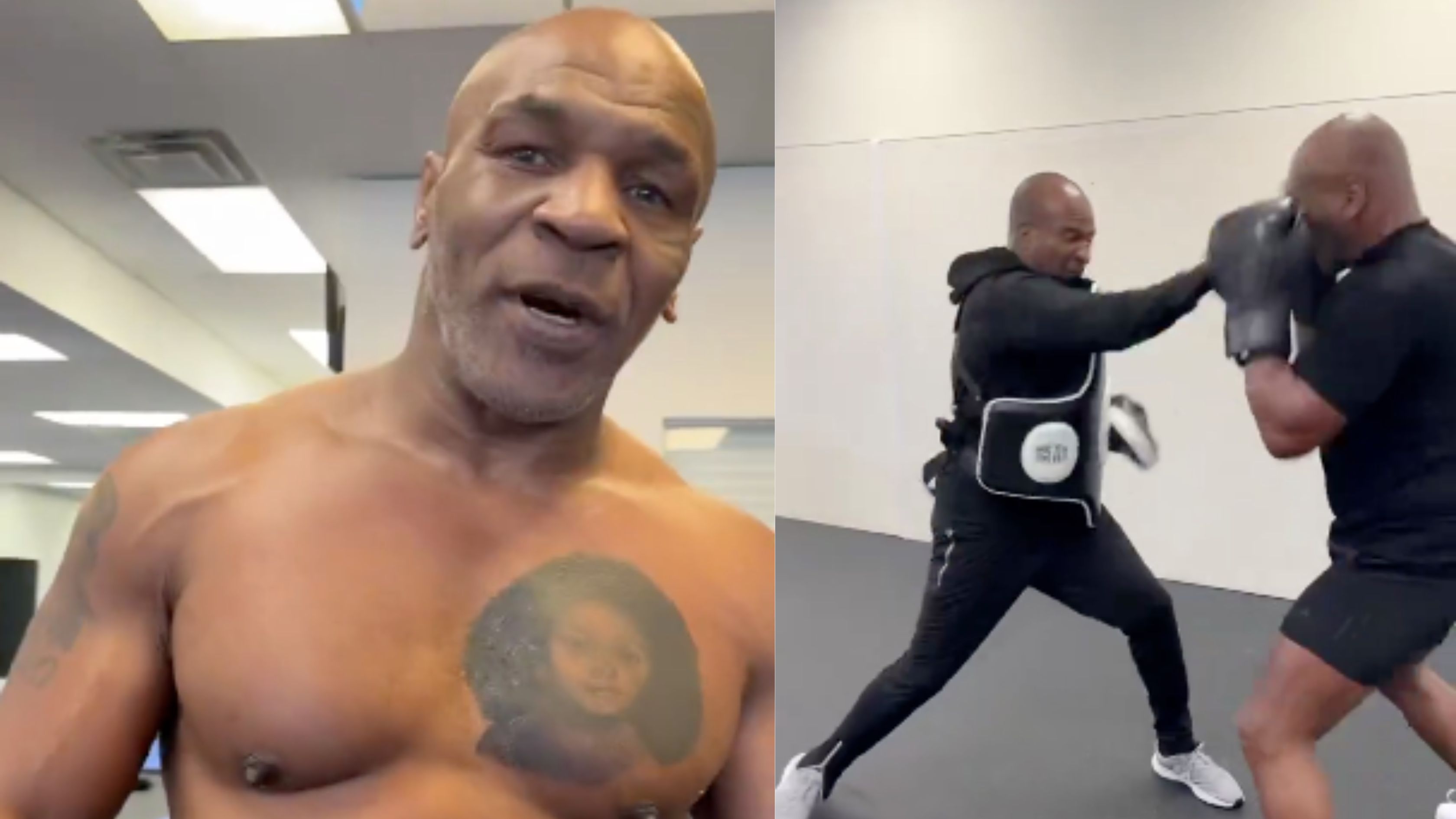 Así es el brutal entrenamiento de Mike Tyson, para su retorno al ring