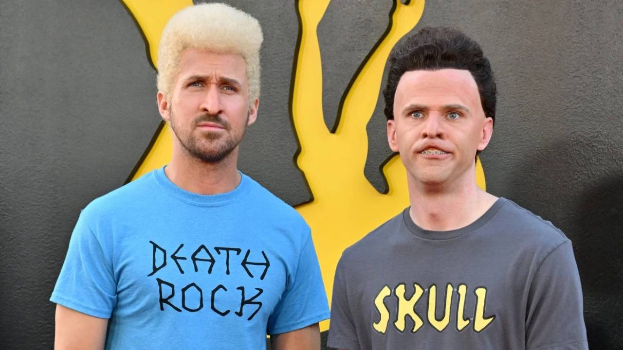 Beavis y Butt-Head irrumpen en la alfombra roja de 'The Fall Guy' para ...