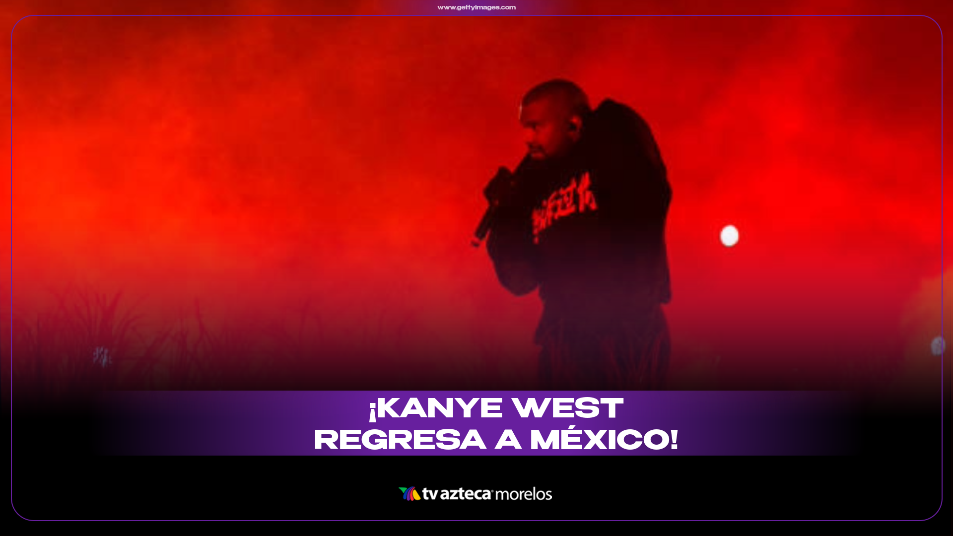 ¡Kanye West regresa a México después de 17 años!