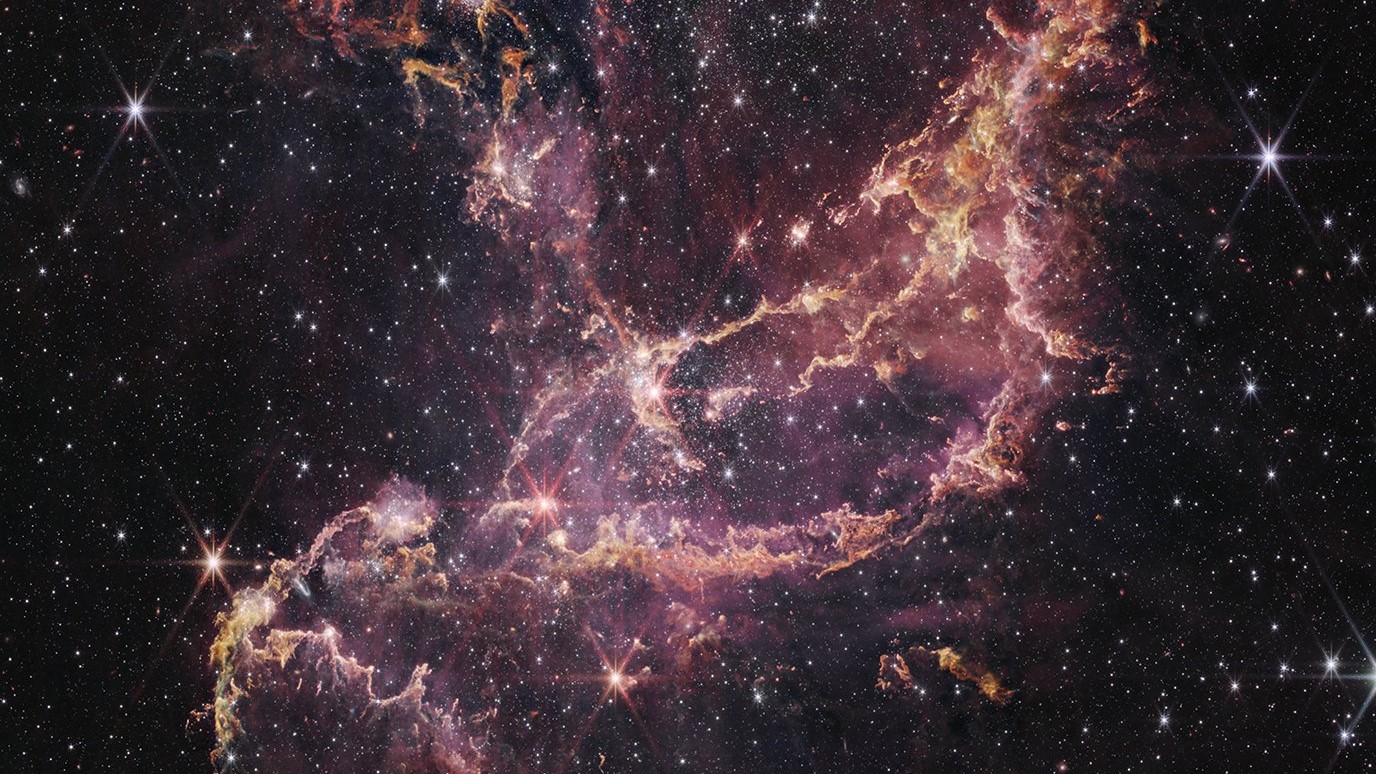 NASA revela imagen de "galaxia enana" cercana a la Vía Láctea
