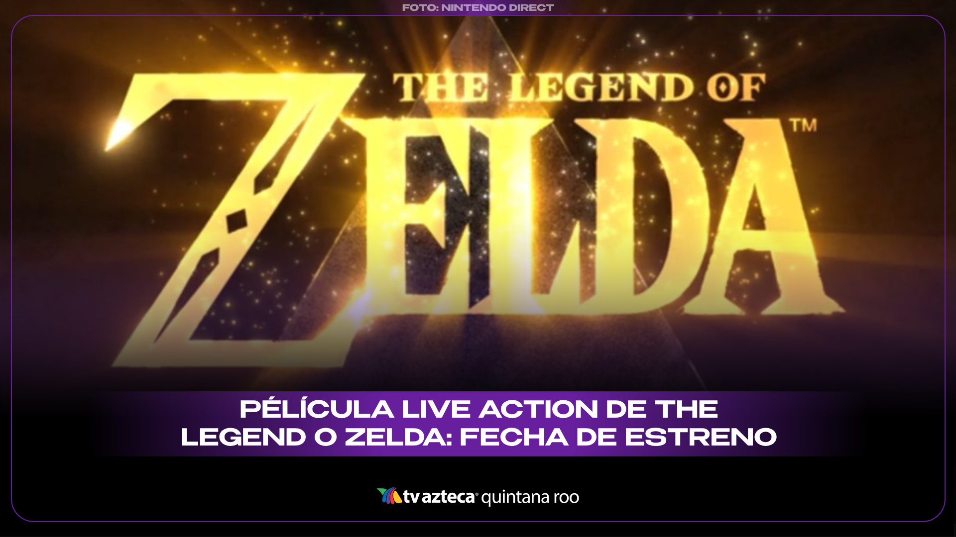 ¡Link a la Pantalla Grande! Película Live-Action de The Legend of Zelda ...