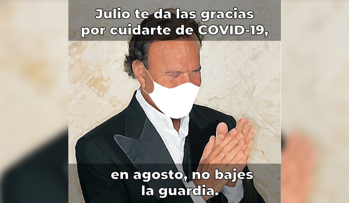 Julio da las gracias por cuidarte: IMSS despide el mes y desata memes