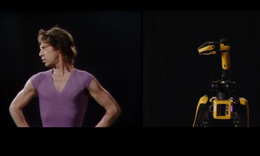 Perro robot imita baile como Mick Jagger