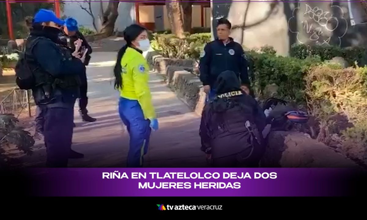 Riña en Tlatelolco: Dos mujeres heridas en pelea vecinal
