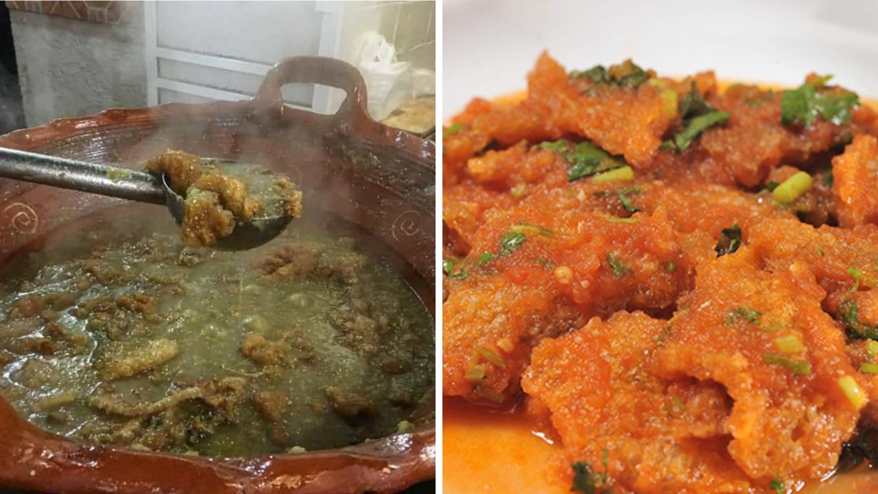 Chicharrón guisado en salsa verde o roja, ¿cuál es mejor?