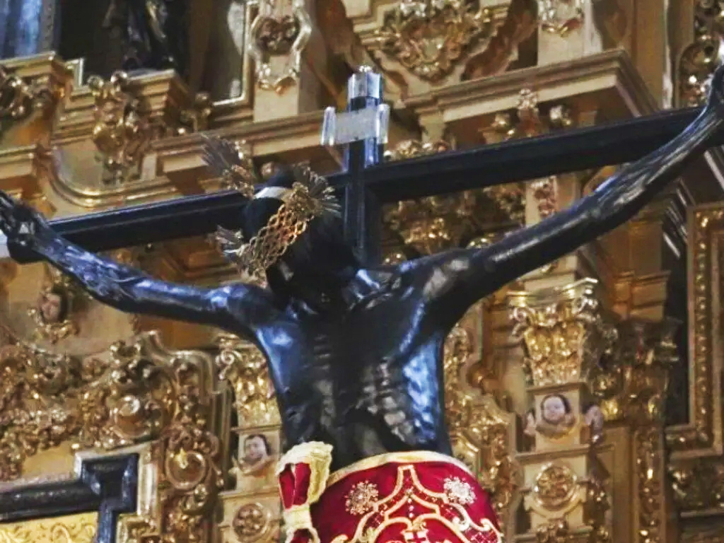 El Cristo Negro del Veneno en la Ciudad de México