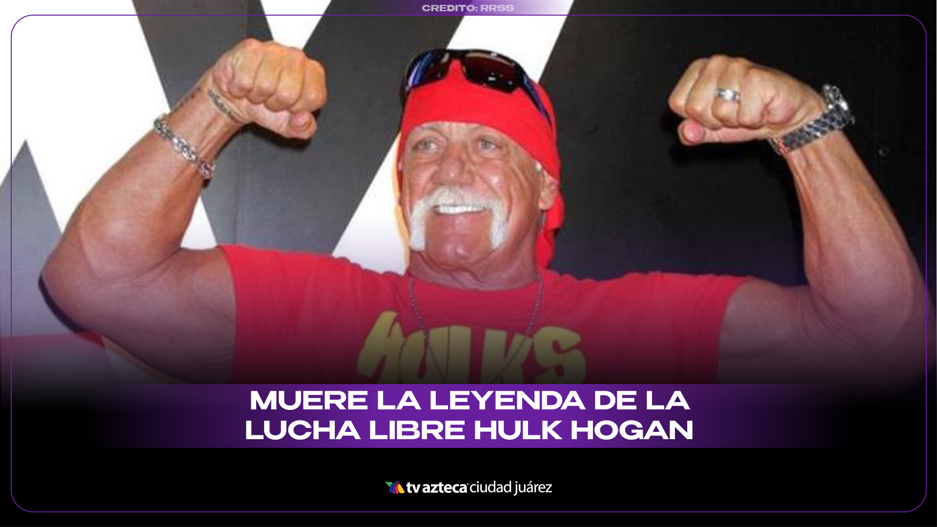 Fallece Hulk Hogan a los 71 años por paro cardíaco