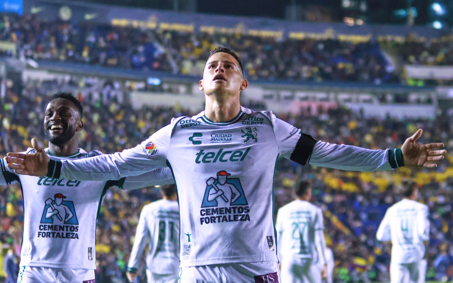 James Rodríguez le dio el empate al León vs el América