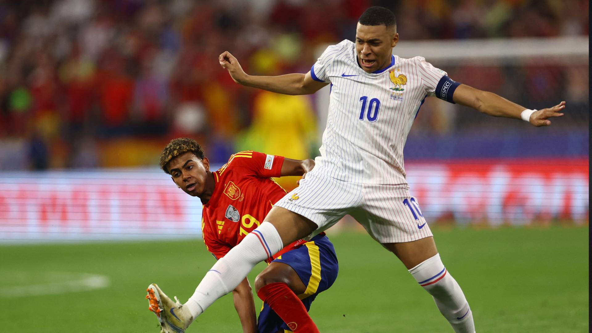 VIDEO: Reacción de Kylian Mbappé al gol de Lamine Yamal en el España vs ...