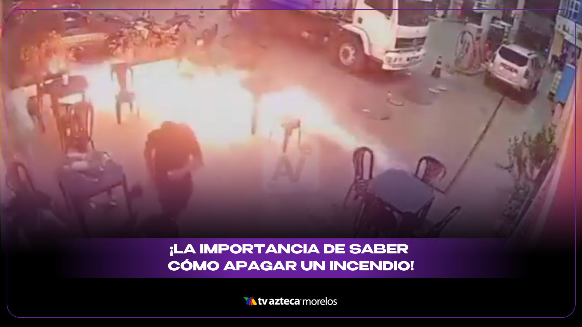 ¡La importancia de saber cómo apagar un incendio!