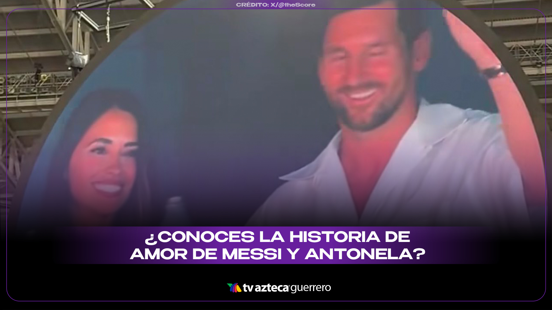 ¿Conoces la historia de amor de Messi y Antonela?